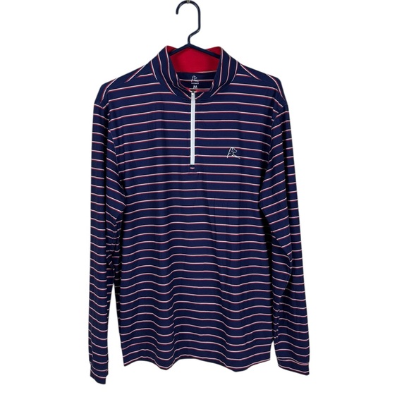 Rhoback | Other | Rhoback Red White And Blue 4 Zip Performance Pullover ...